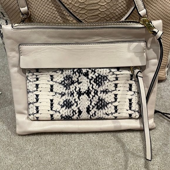 Coach | Bags | Euc Coach Madison Leather And Python Felicia Crossbody ...